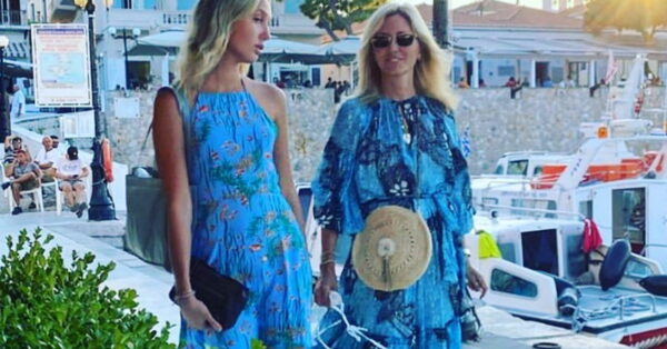 Η Μαρία Ολυμπία και η Marie Chantal επέλεξαν ασορτί φορέματα για τη ...